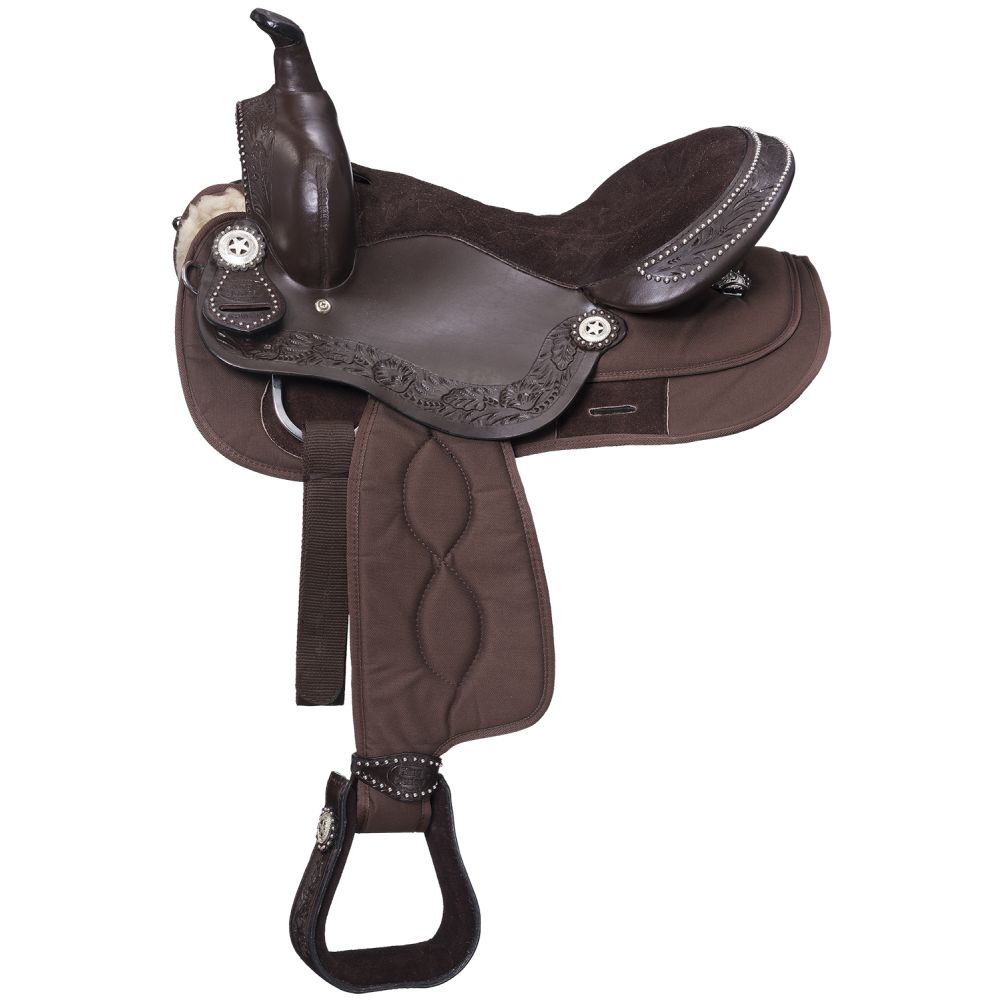 Mule Krypton Pro Western Trail Saddle Pkg (15",16",17")
